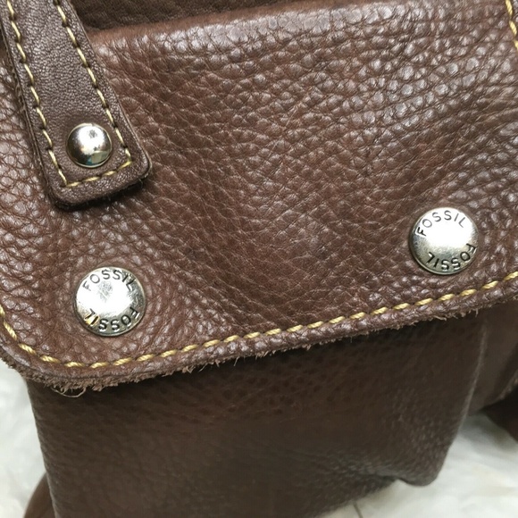 Fossil | Bags | Fossil Sutter Brown Leather Crossbody Purse Bag | Poshmark